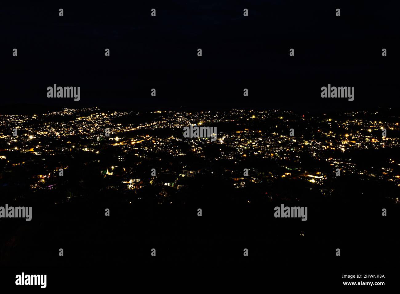 Aerial view shillong city meghalaya hi-res stock photography and images ...