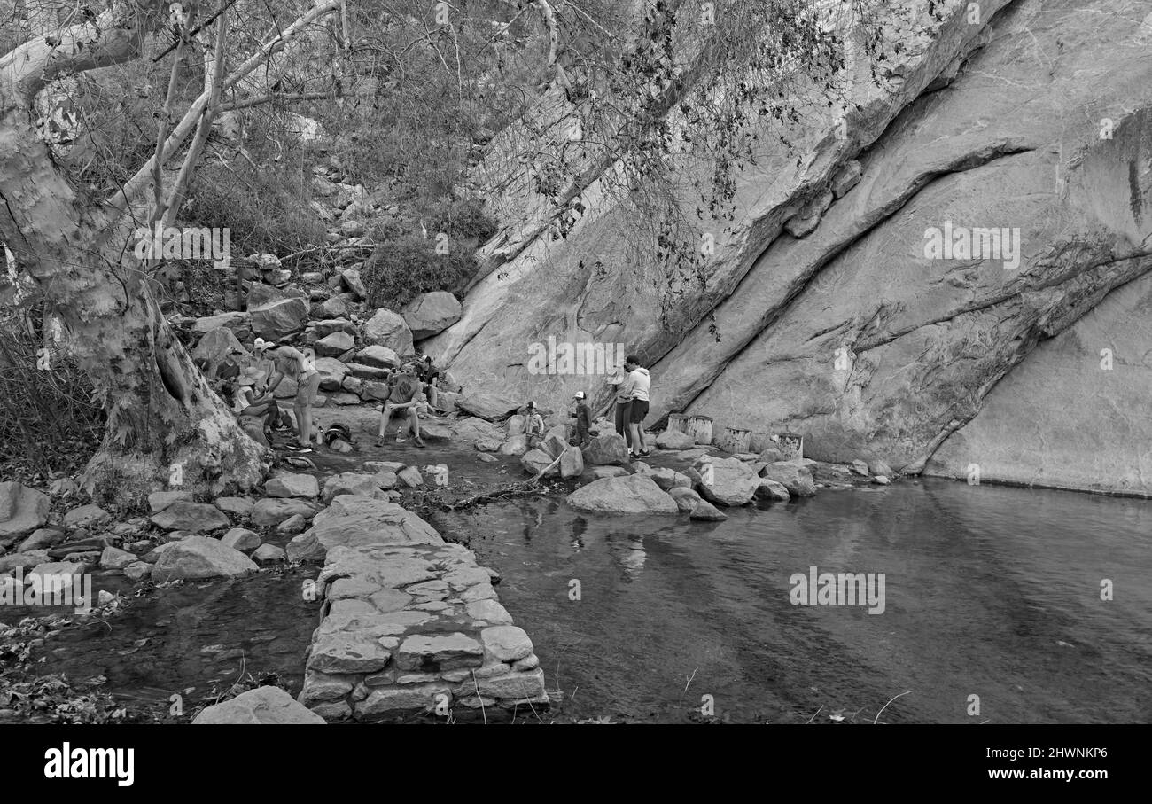 Tahquitz Canyon is home to a spectacular sensational 60-foot waterfall ...
