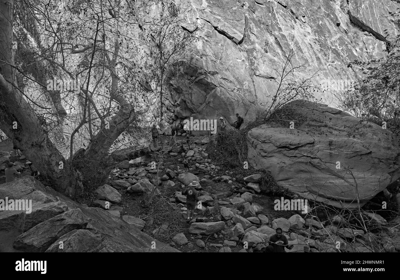 Tahquitz Canyon is home to a spectacular sensational 60-foot waterfall ...