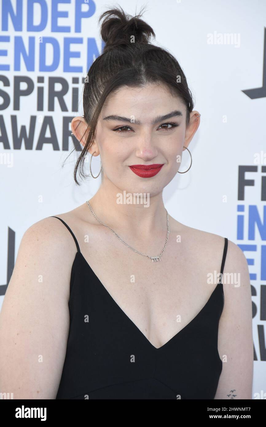 Emma Seligman arrives at the 2022 Film Independent Spirit Awards held ...