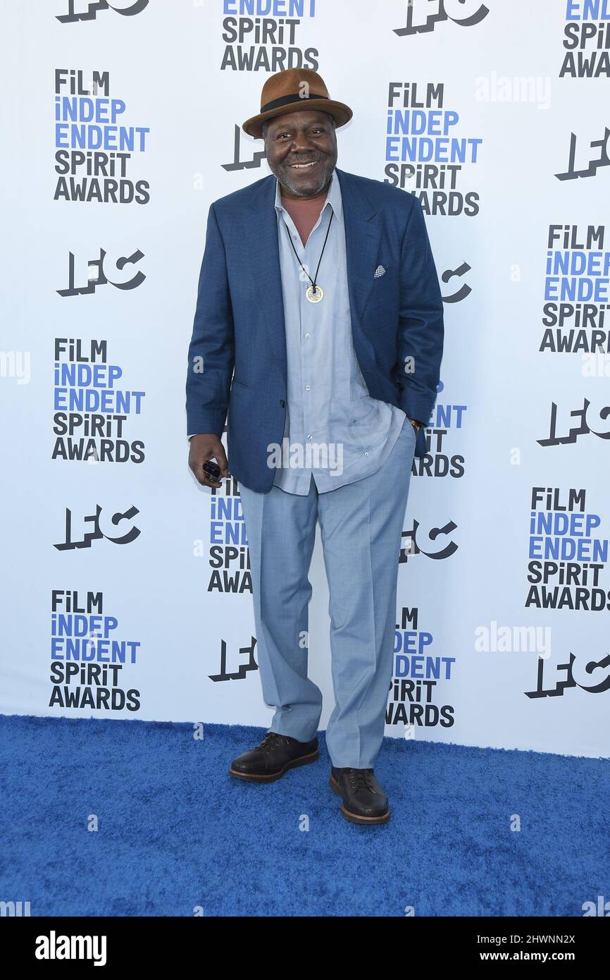 Frankie Faison arrives at the 2022 Film Independent Spirit Awards held ...