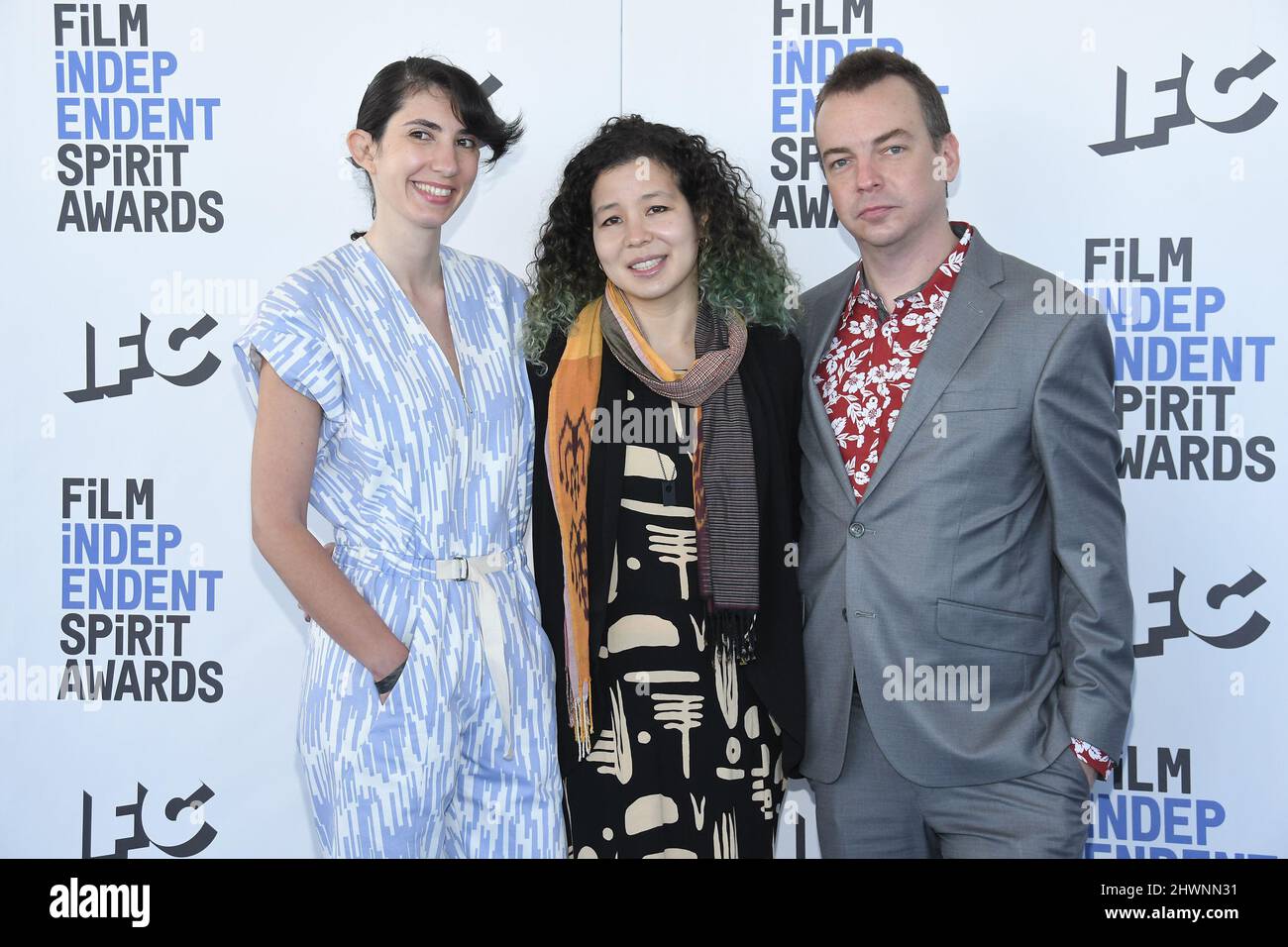 Kira Simon-Kennedy, Jessica Kingdon, and Nathan Truesdell arrive at the ...