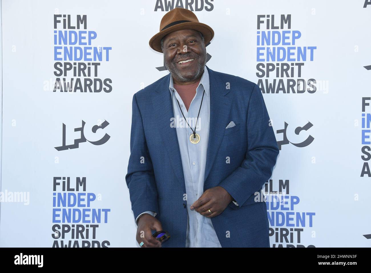 Frankie Faison arrives at the 2022 Film Independent Spirit Awards held ...