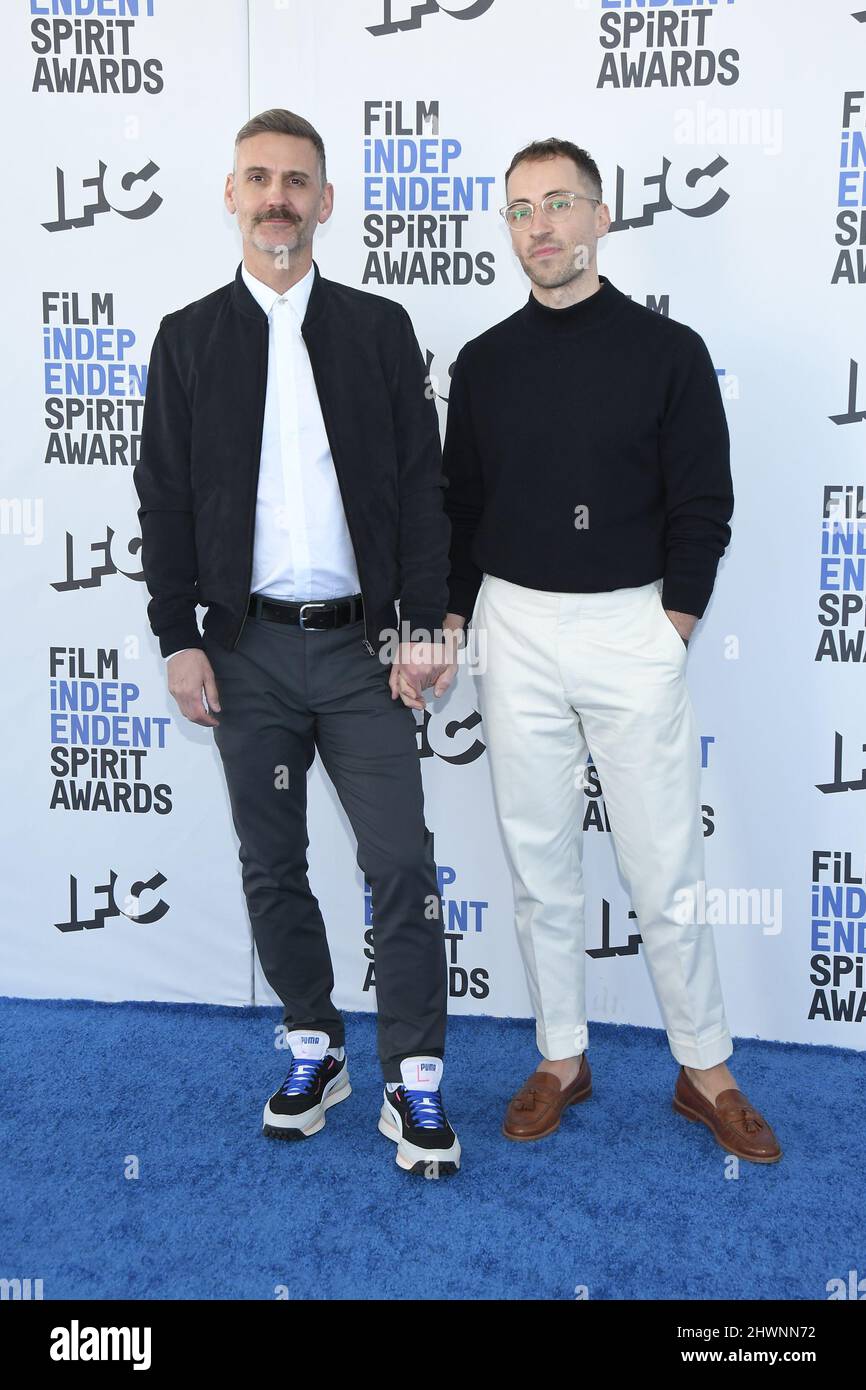 Los Angeles, USA. 06th Mar, 2022. Peter Hoar and Richard Makin arrive ...