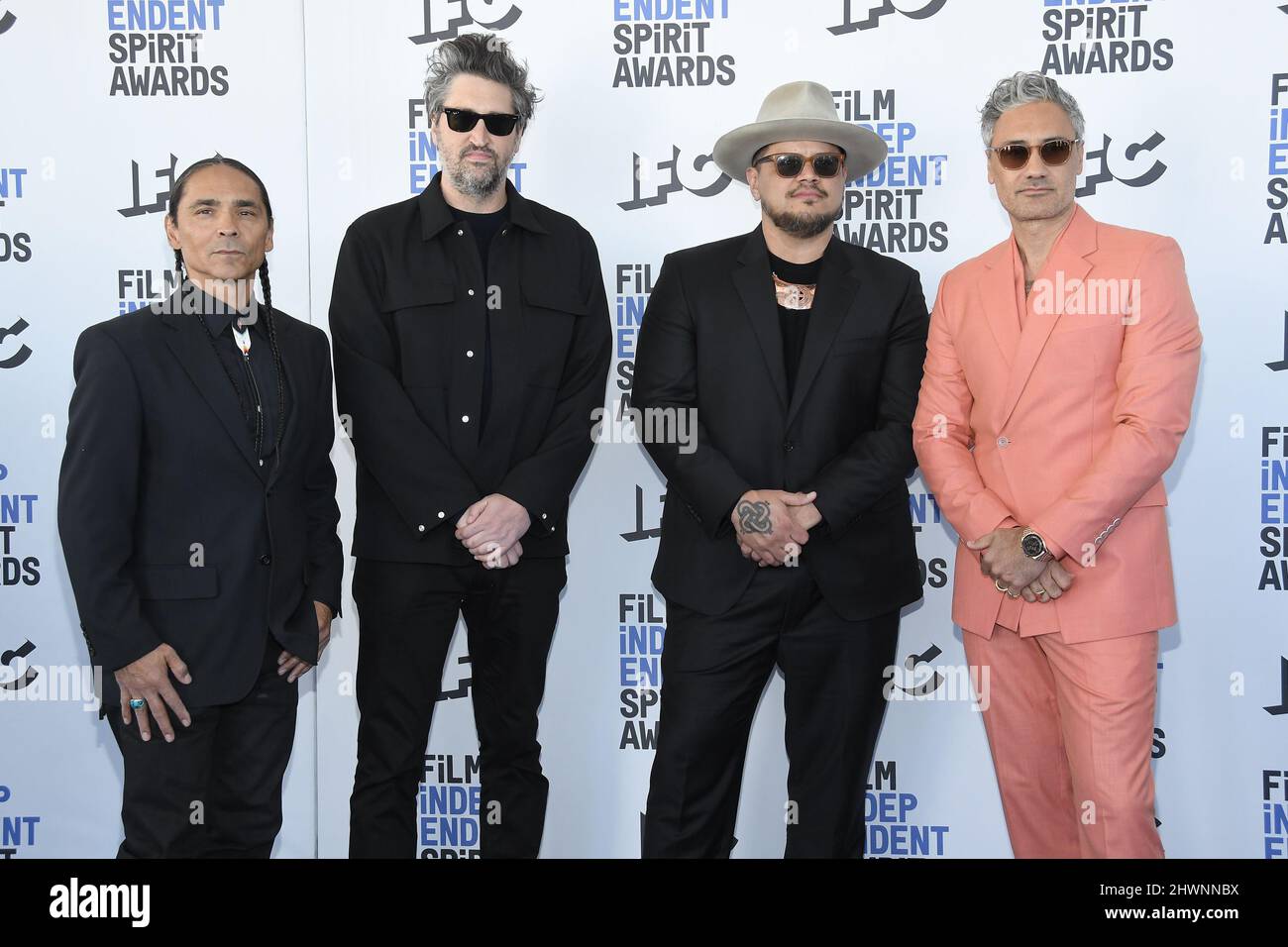 Los Angeles, USA. 06th Mar, 2022. Zahn McClarnon, Garrett Basch ...