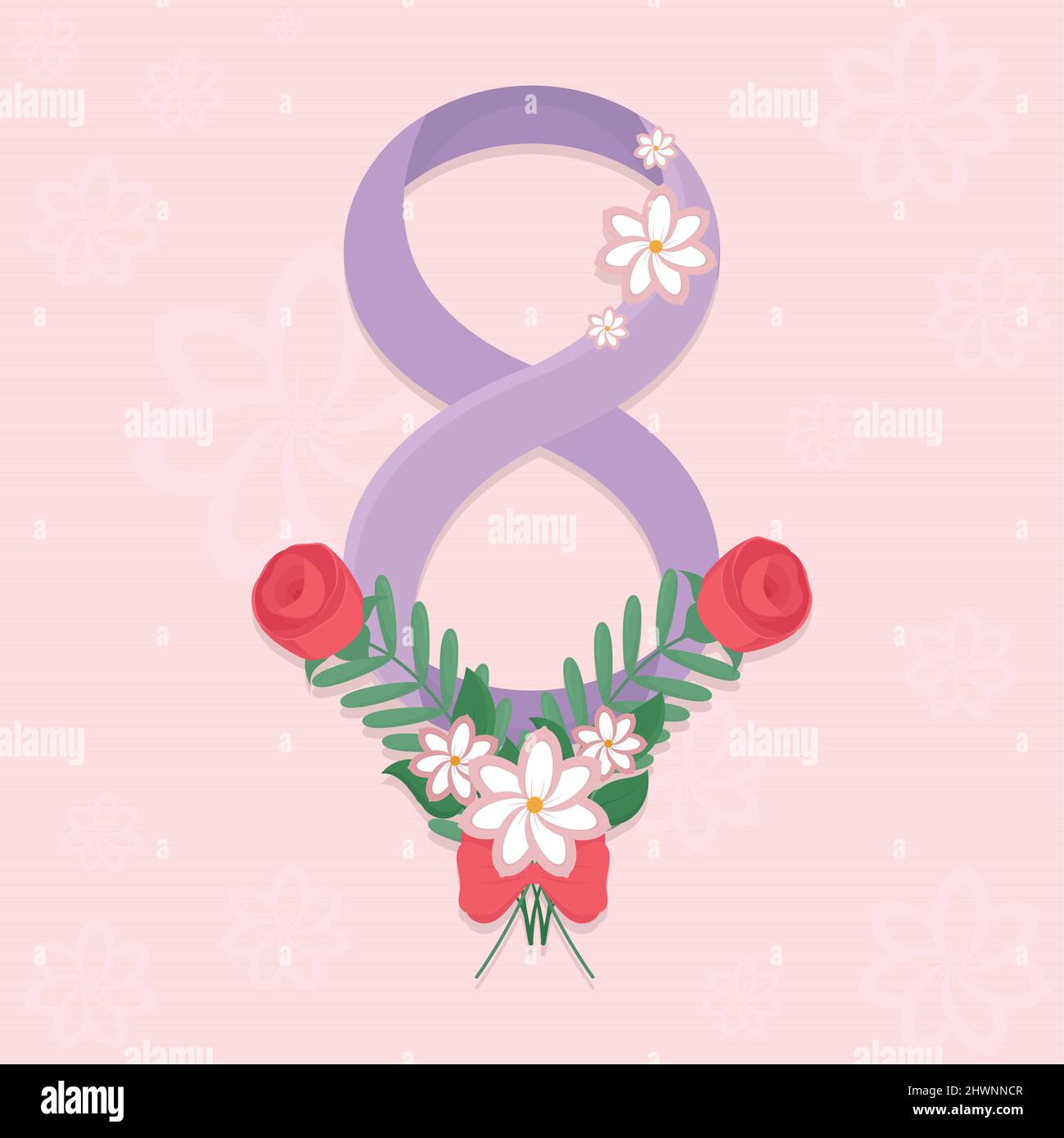 8 march illustration design Stock Vector Image & Art - Alamy