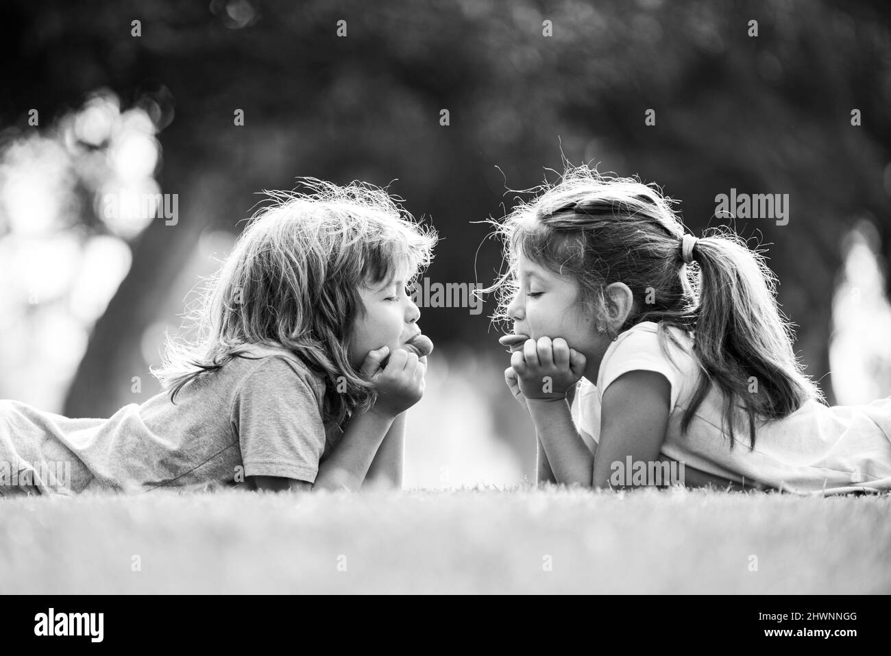 Little Kid Couple