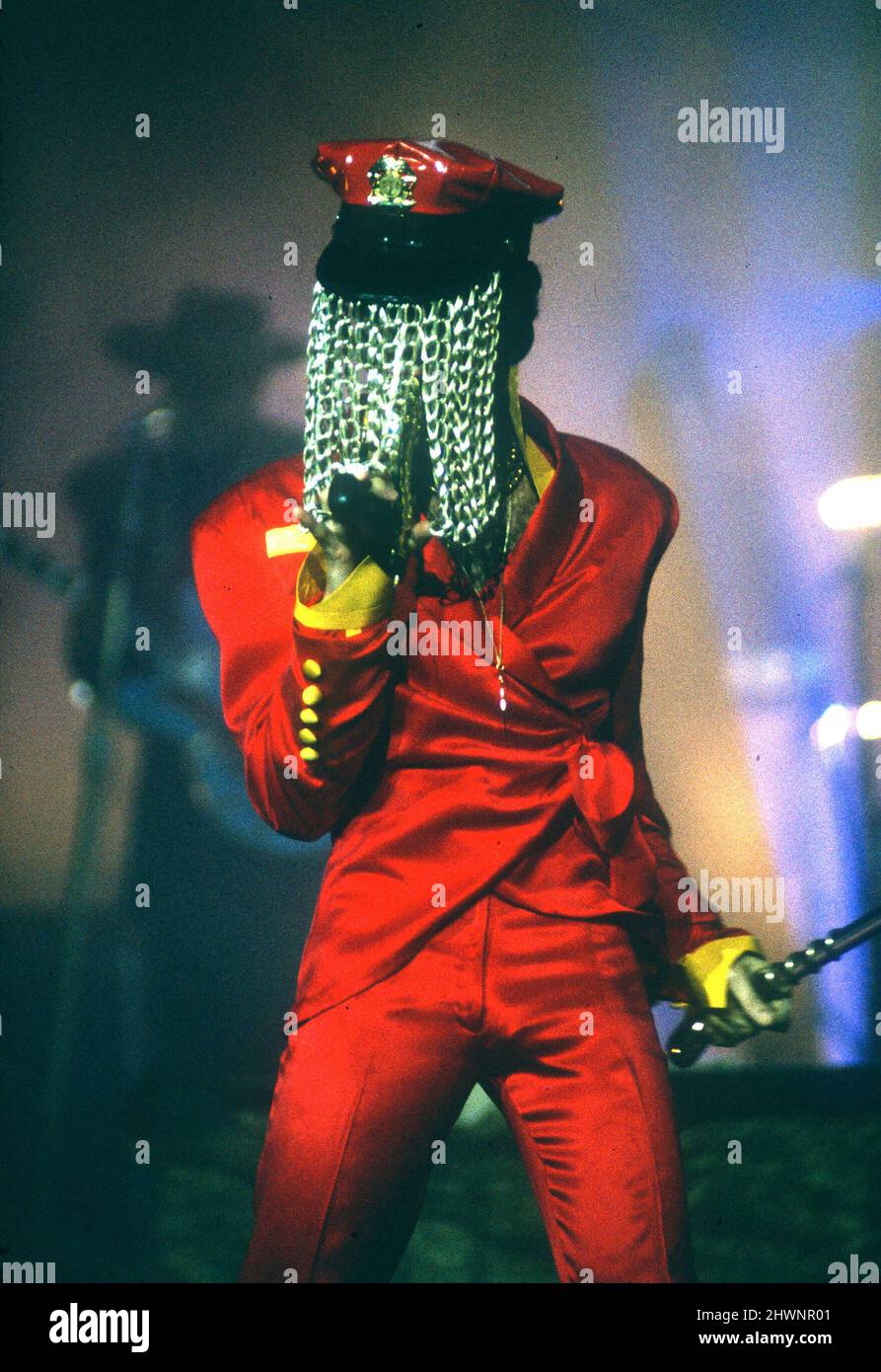 Prince performing on stage circa 1993 Credit: Ron Wolfson / Rock ...
