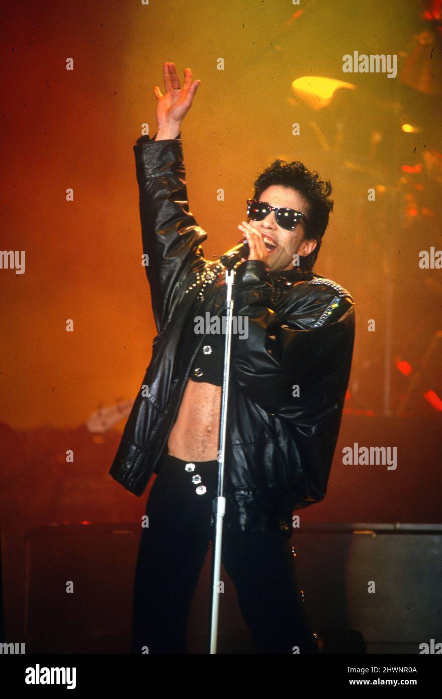 Prince performing on stage circa 1997 Credit: Ron Wolfson / Rock ...