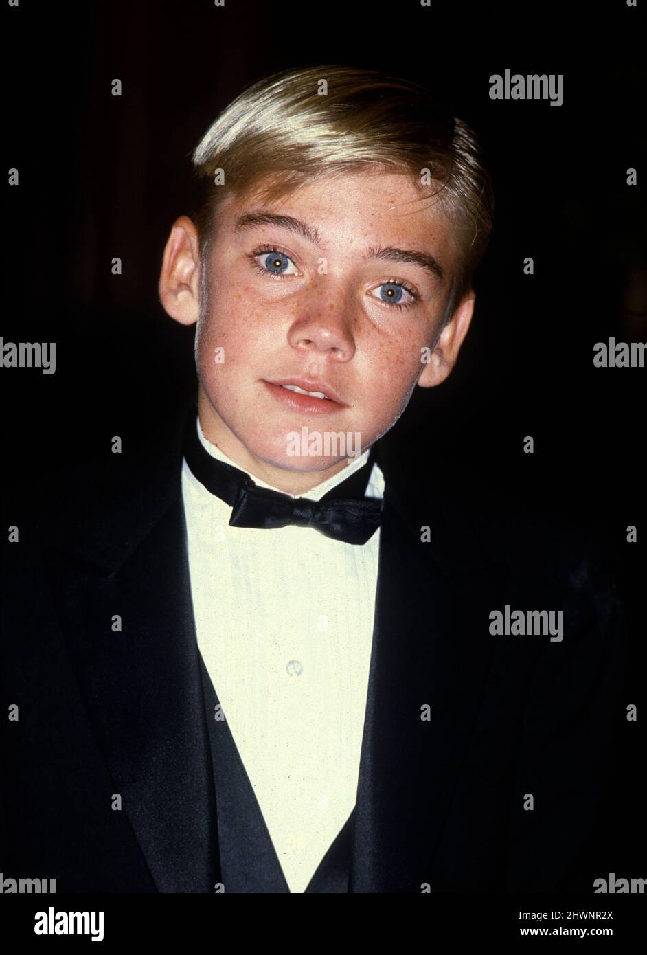 Ricky Schroder attending a hollywood event circa 1985 Credit: Ron ...