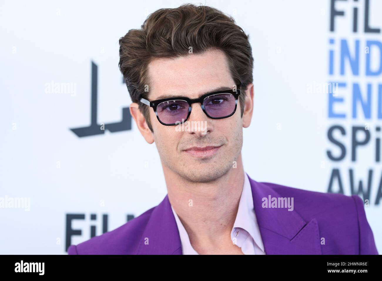 SANTA MONICA, LOS ANGELES, CALIFORNIA, USA - MARCH 06: Andrew Garfield ...