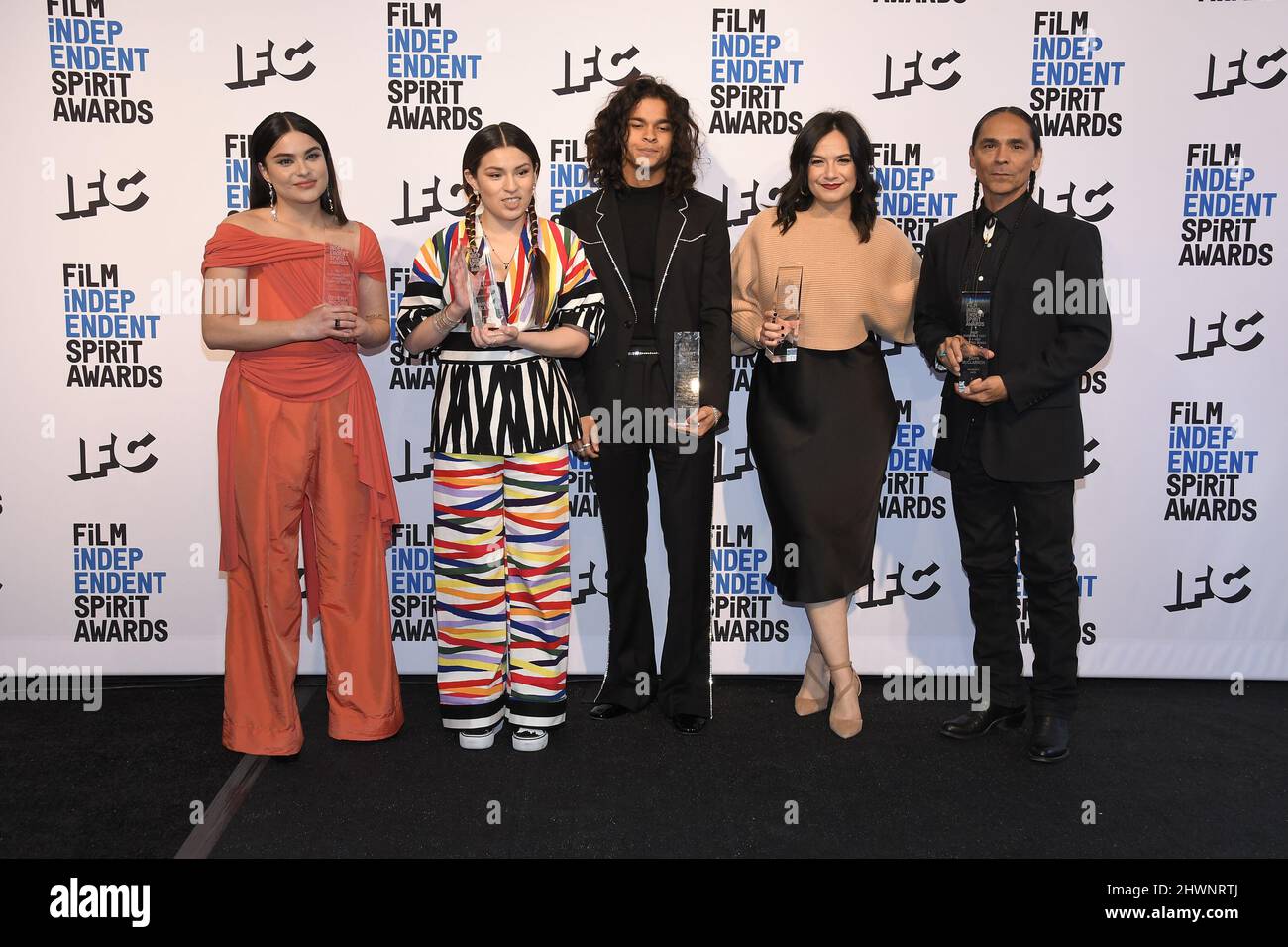 Los Angeles, USA. 06th Mar, 2022. Devery Jacobs, Paulina Alexis, D ...