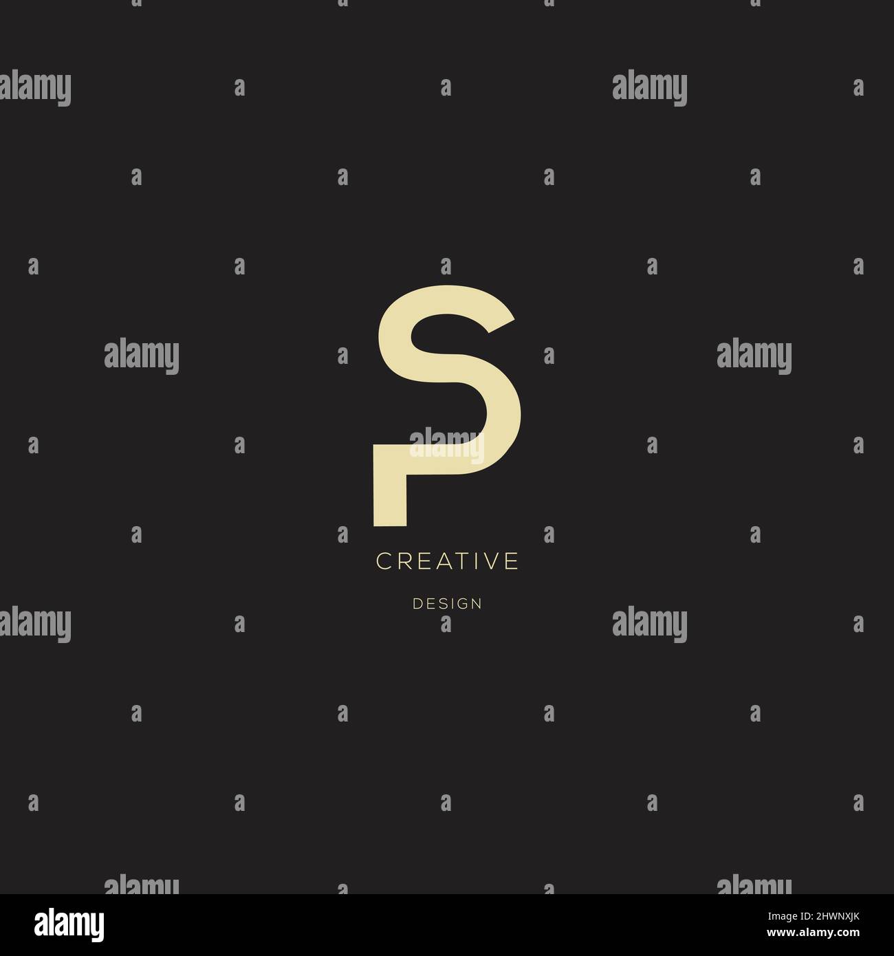 SP logo letter modern design Stock Vector Image & Art - Alamy