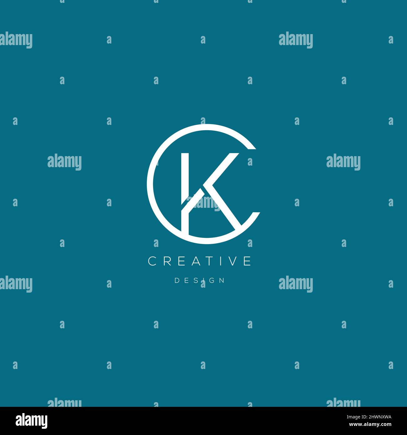 CK logo letter modern design Stock Vector Image & Art - Alamy
