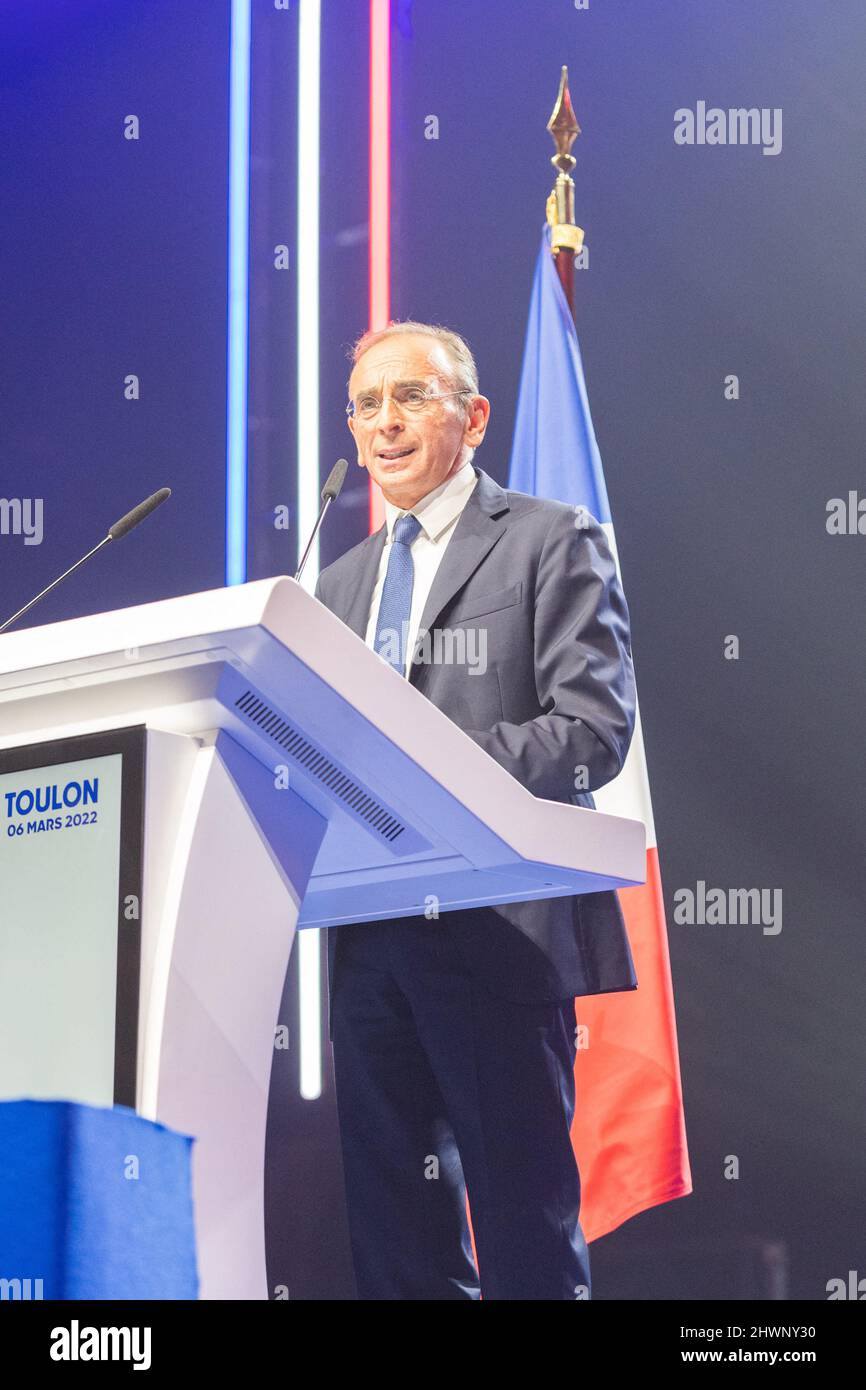 France's far-right party Reconquete! leader and candidate for the 2022 ...
