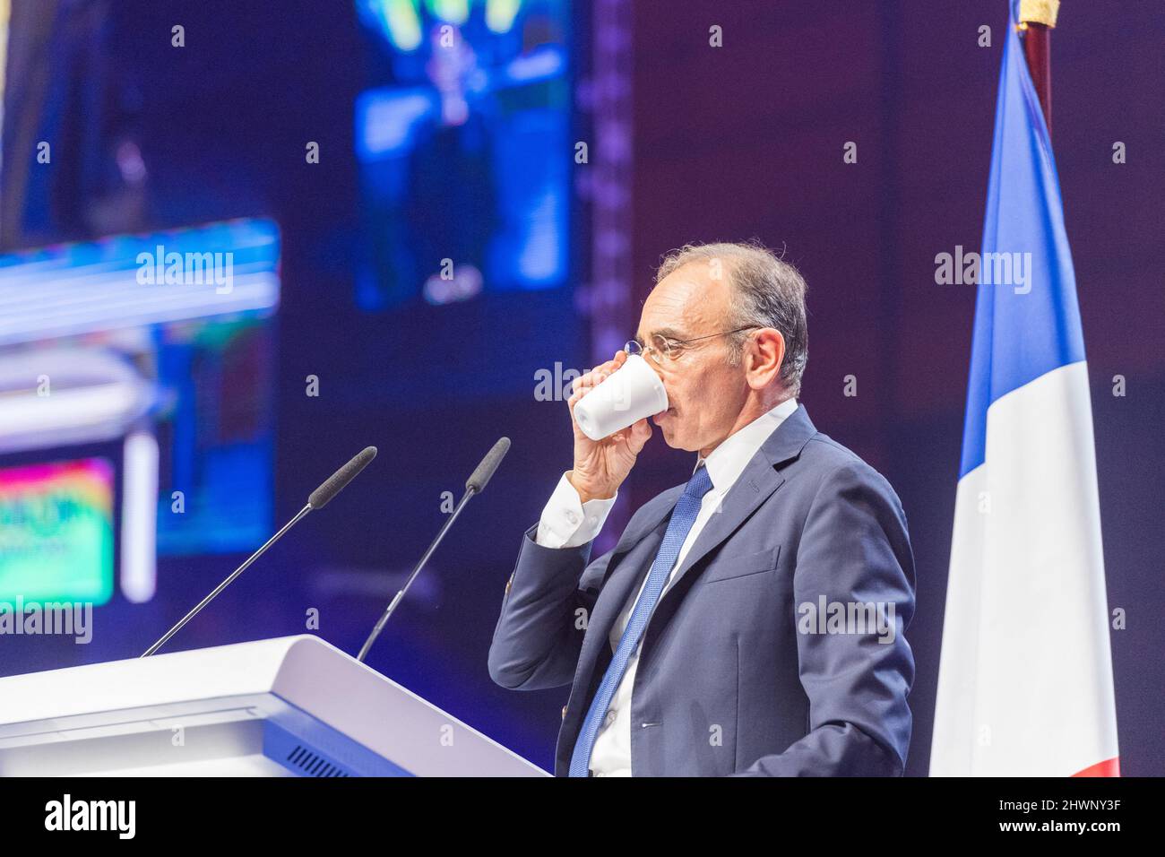 France's far-right party Reconquete! leader and candidate for the 2022 ...