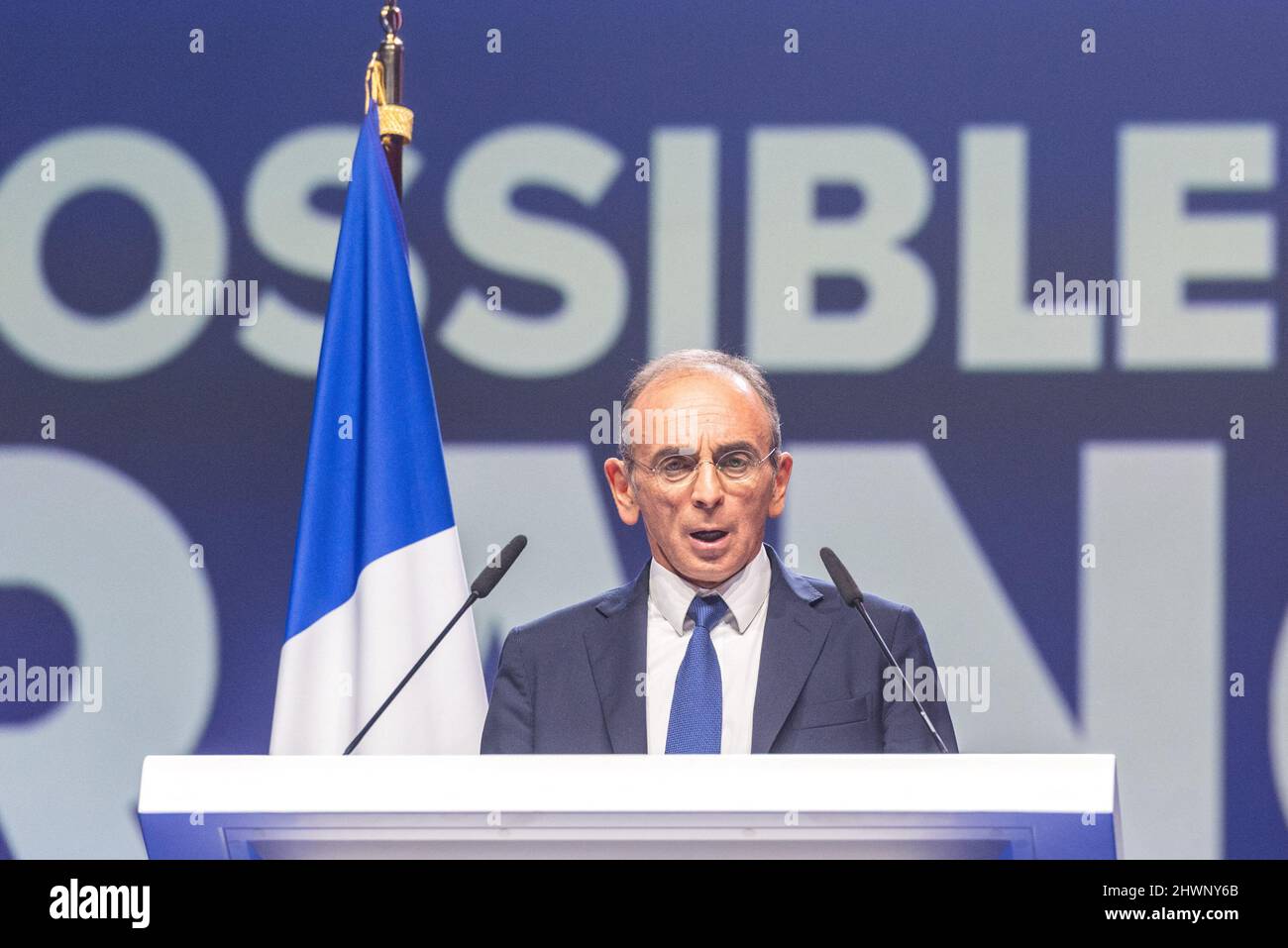 France's far-right party Reconquete! leader and candidate for the 2022 ...