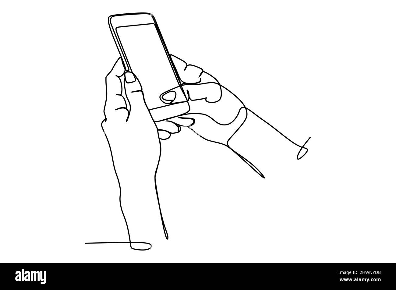 Hand drawn style line Stock Vector Images - Alamy