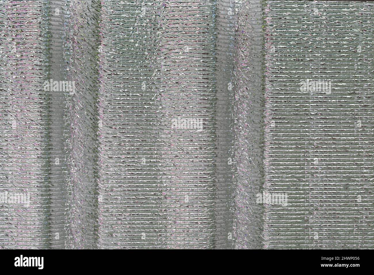 Silver Heat insulation material texture background Stock Photo - Alamy