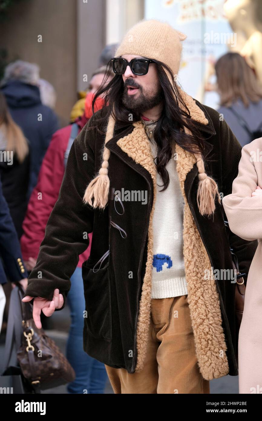 Rome, Alessandro Michele stylist and creative director of Gucci Roman ...