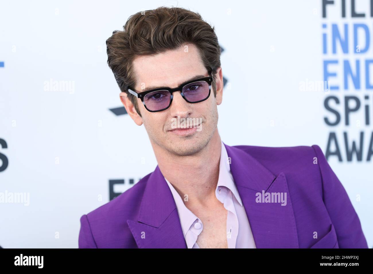 SANTA MONICA, LOS ANGELES, CALIFORNIA, USA - MARCH 06: Andrew Garfield ...