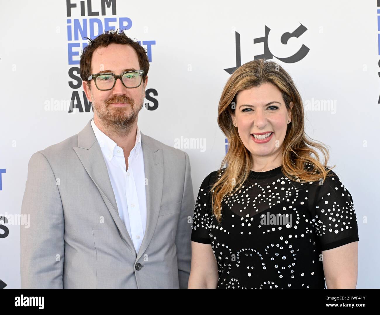 Santa Monica, USA. 06th Mar, 2022. LOS ANGELES, USA. March 06, 2022: Ryan Heller & Maria ...