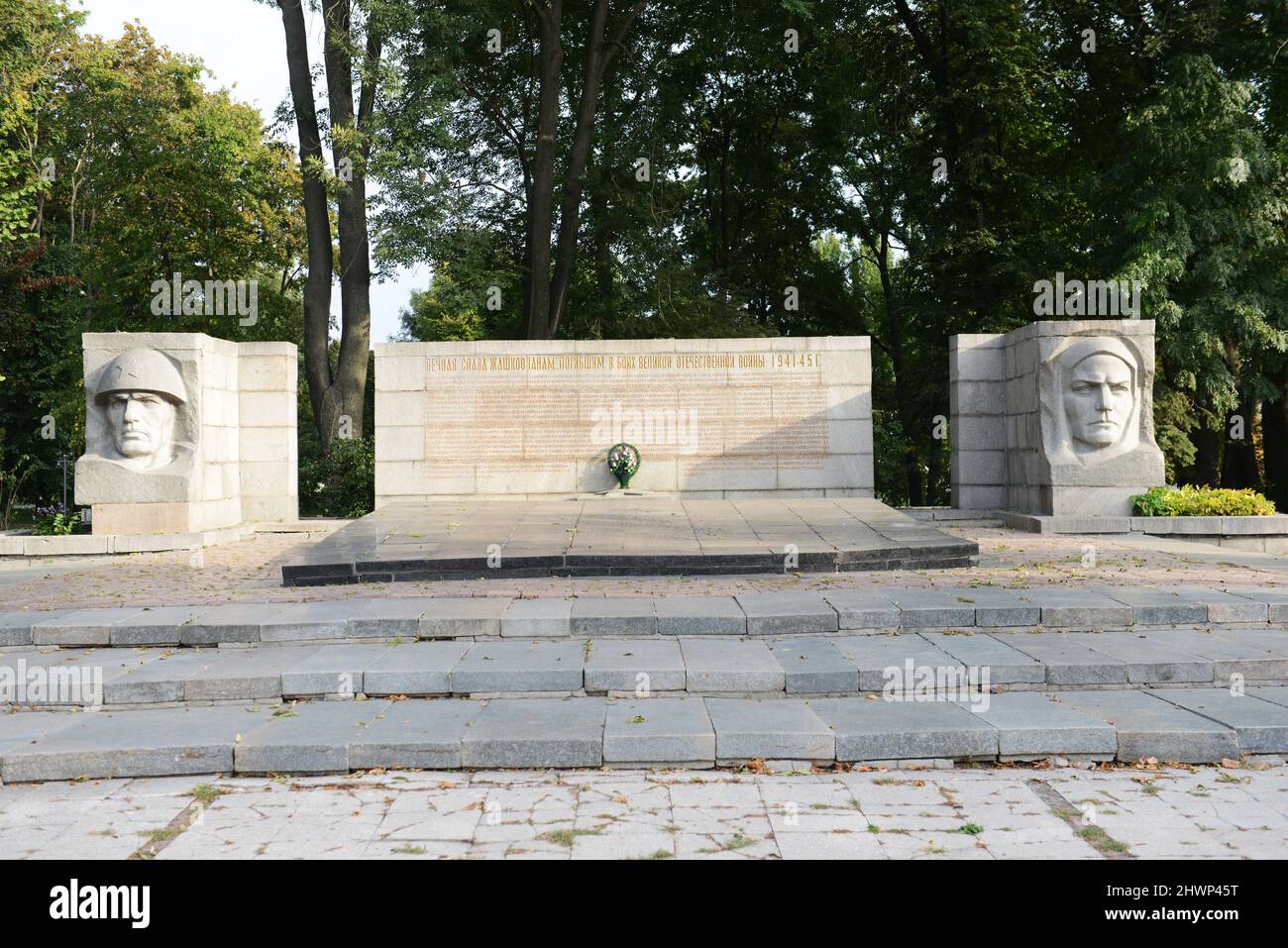 The mass grave of soviet soldiers and civilians hi-res stock ...