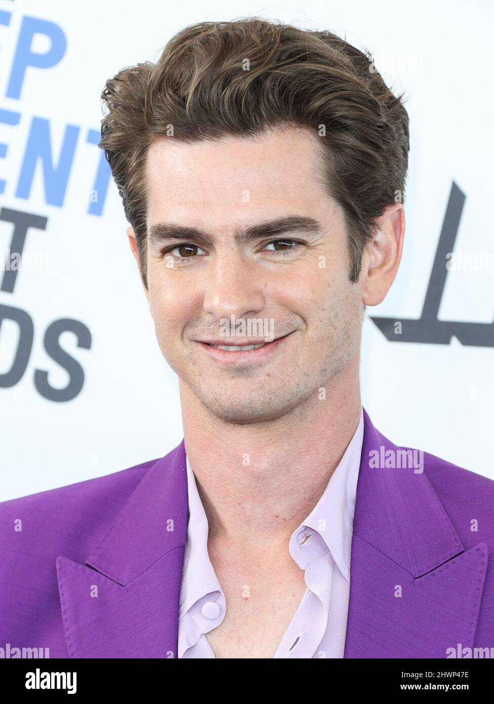 SANTA MONICA, LOS ANGELES, CALIFORNIA, USA - MARCH 06: Andrew Garfield ...