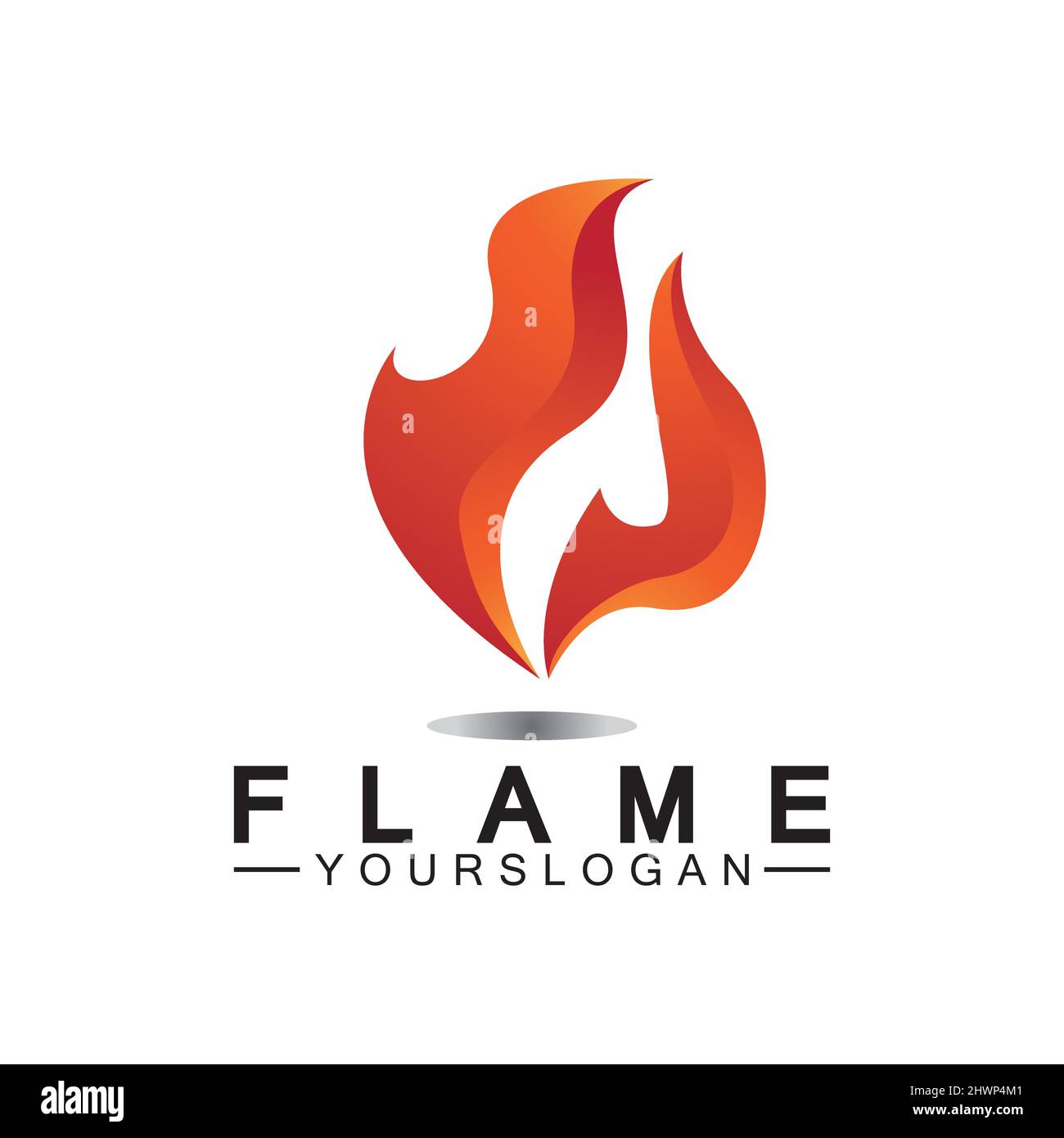Car speed flame logo hi-res stock photography and images - Alamy