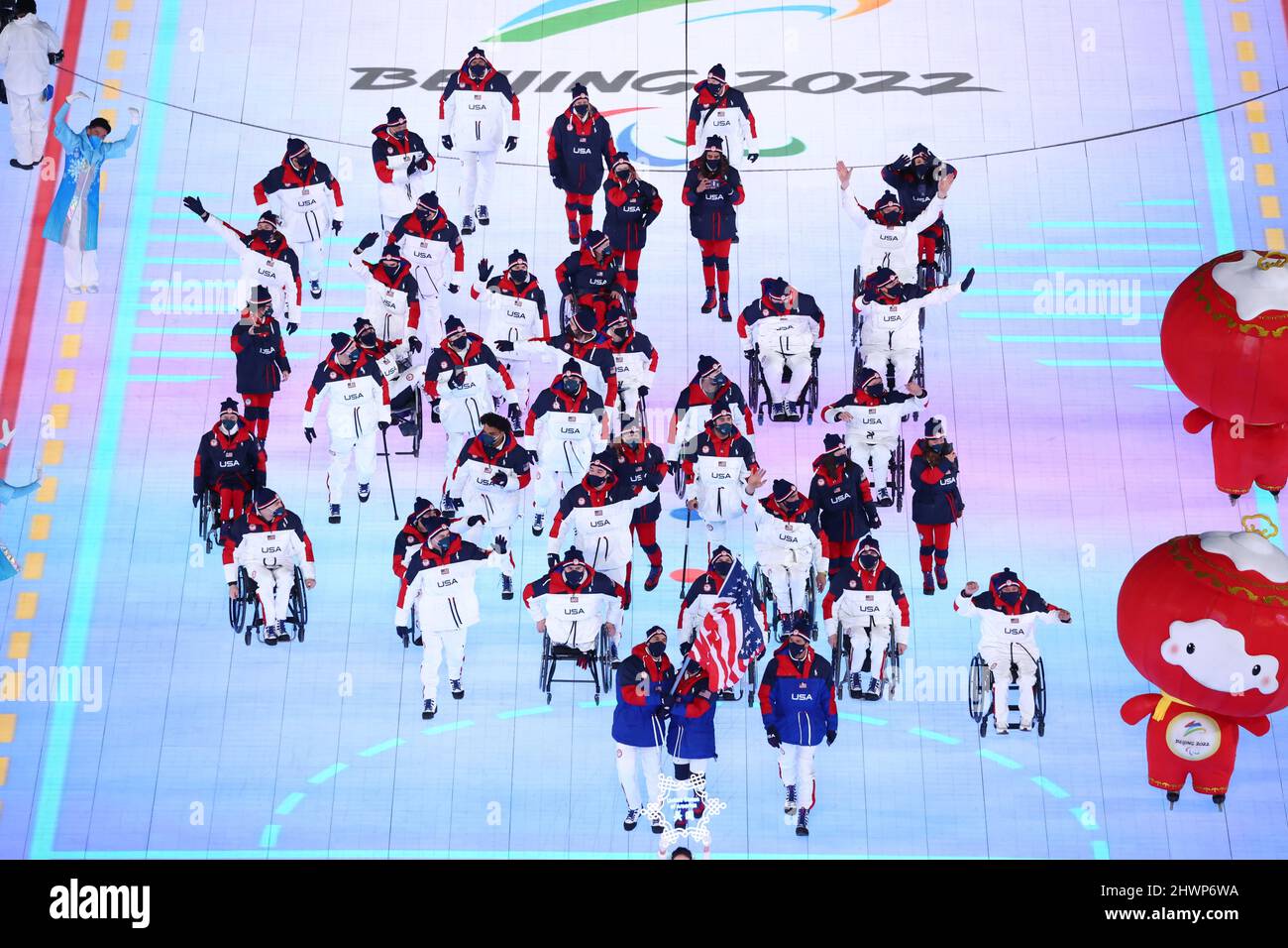 United States of America Delegation (USA), MARCH 4, 2022 : Beijing 2022 ...