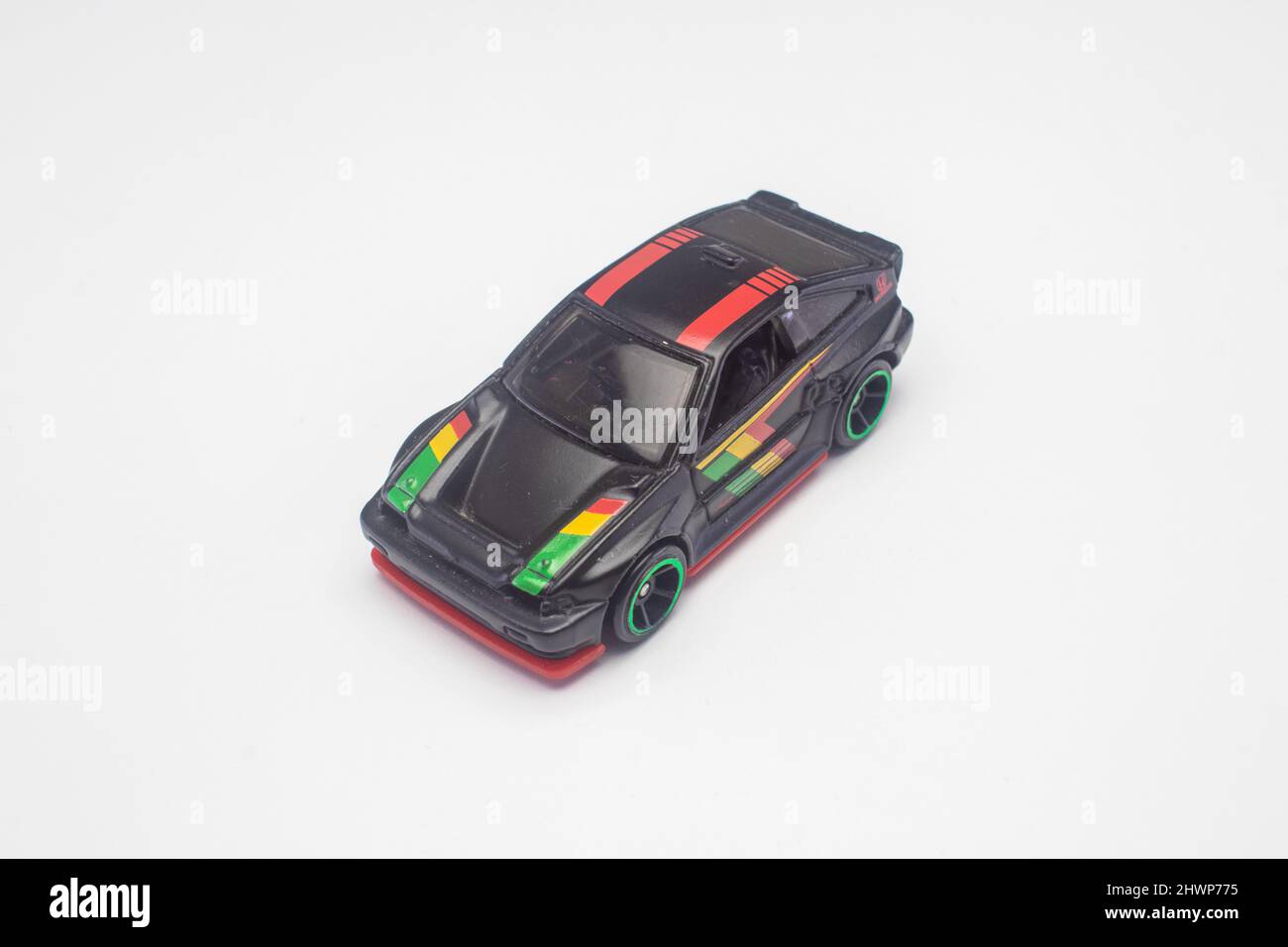 Miniature cool toy cars of various types series Stock Photo - Alamy