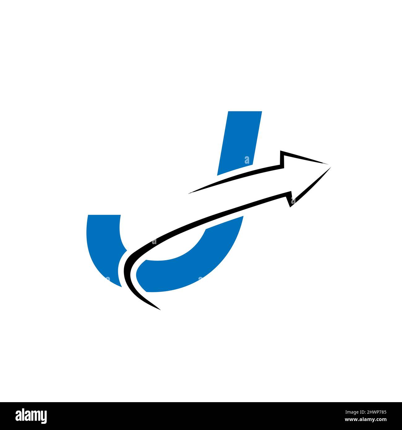 Finance Logo with J Letter Concept. Marketing And Financial Business ...