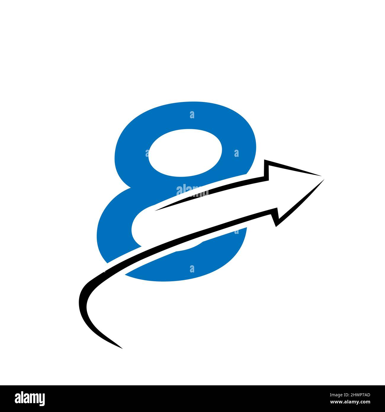 8 arrow Stock Vector Images - Alamy