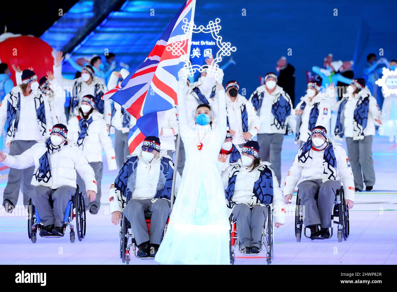 Great Britain Delegation (GBR), MARCH 4, 2022 : Beijing 2022 Paralympic ...