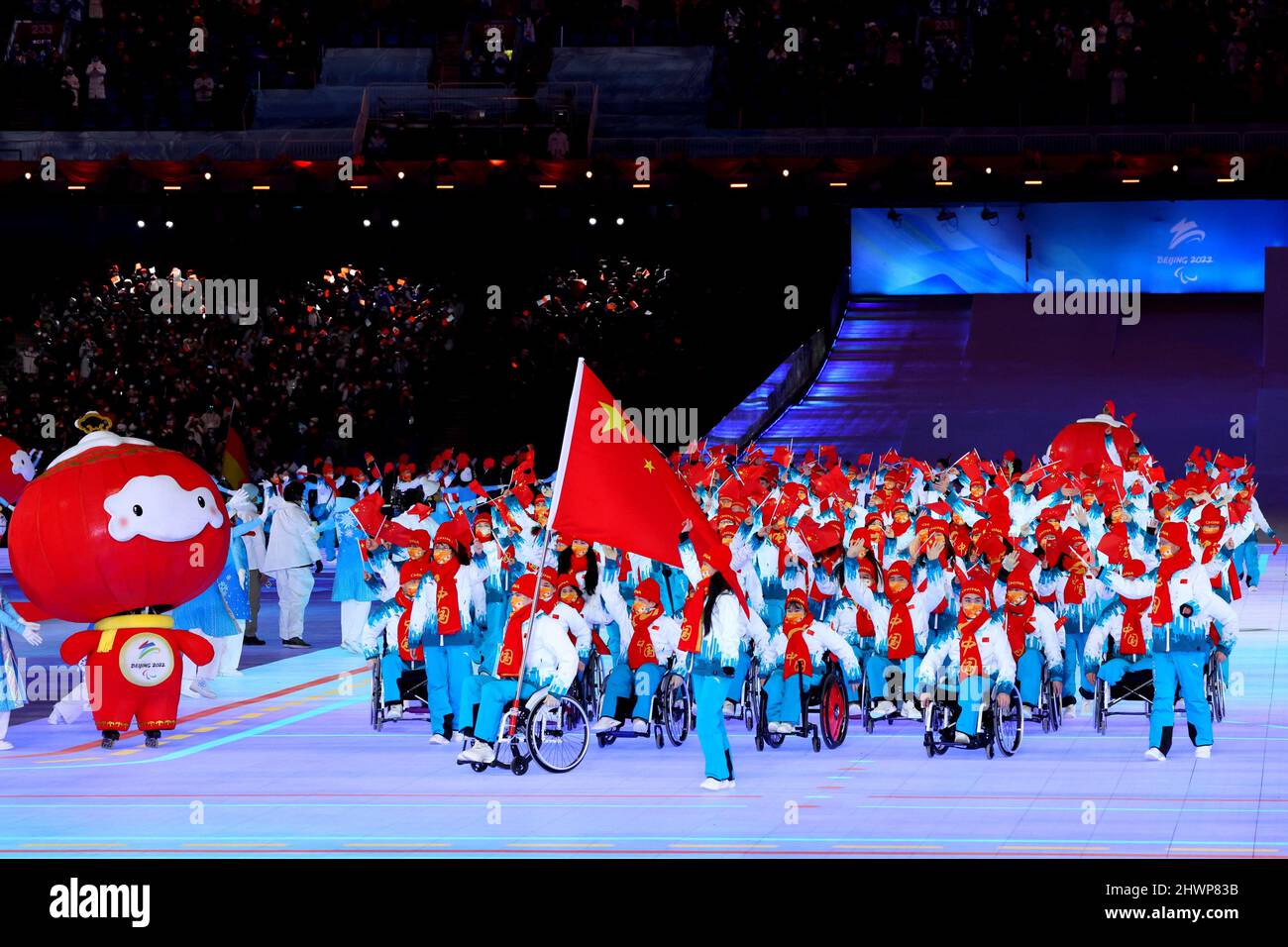 China Delegation (CHN), MARCH 4, 2022 : Beijing 2022 Paralympic Winter ...