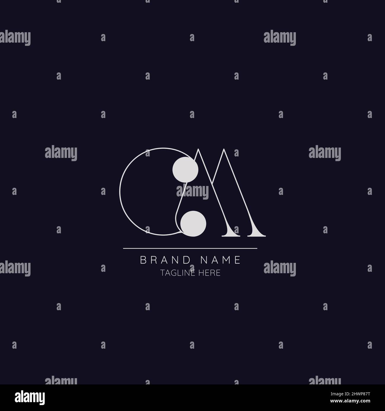 Letter cj logo hi-res stock photography and images - Alamy