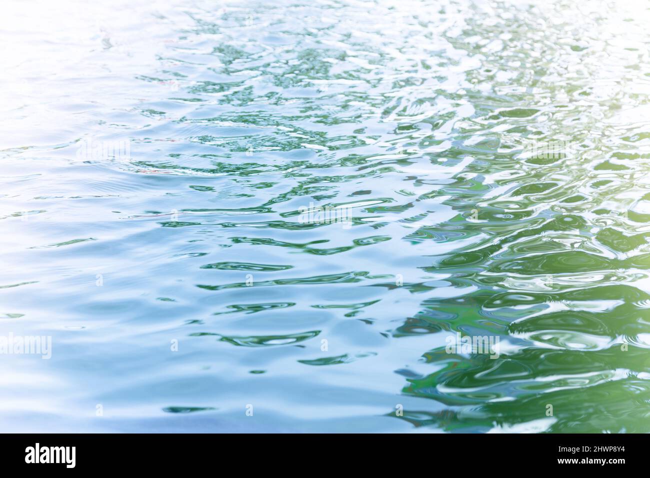Water wave reflection use for background Stock Photo - Alamy