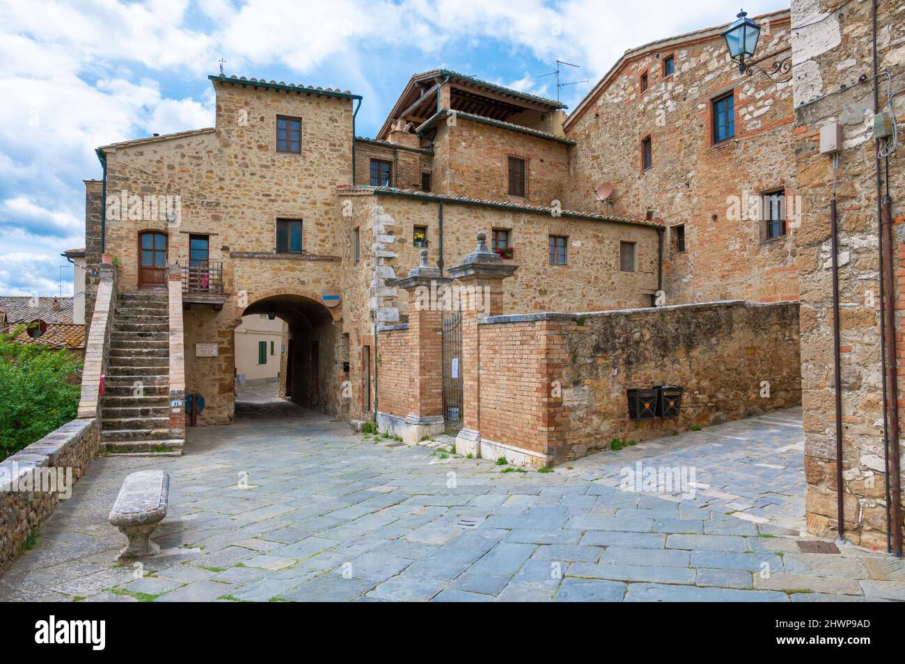 San Quirico d'Orcia (Toscana, Italy) - The renaissance town of Tuscany ...