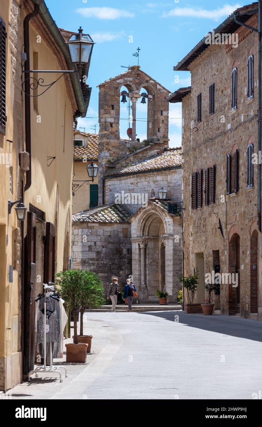 San Quirico d'Orcia (Toscana, Italy) - The renaissance town of Tuscany ...