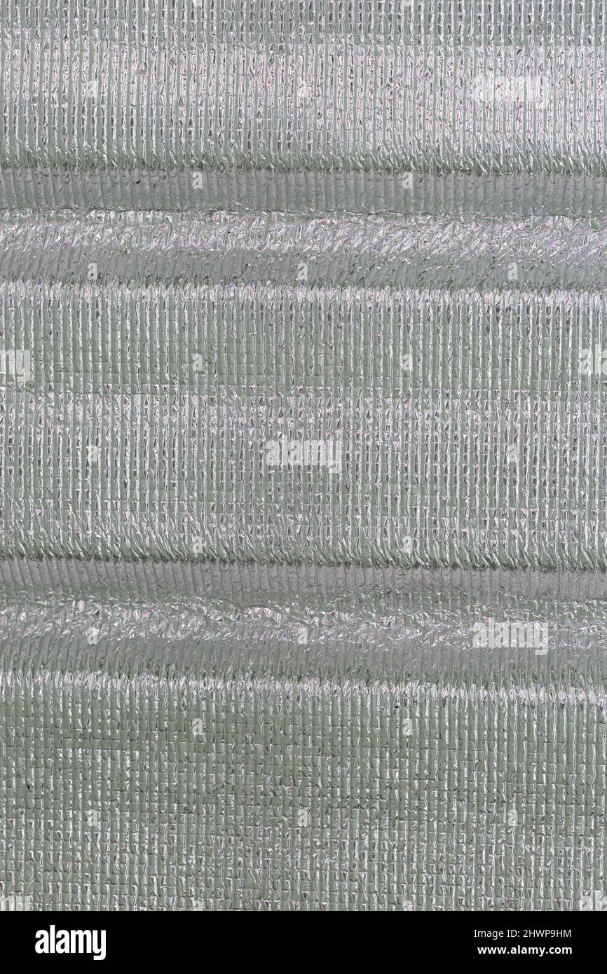 Silver Heat insulation material texture background Stock Photo - Alamy