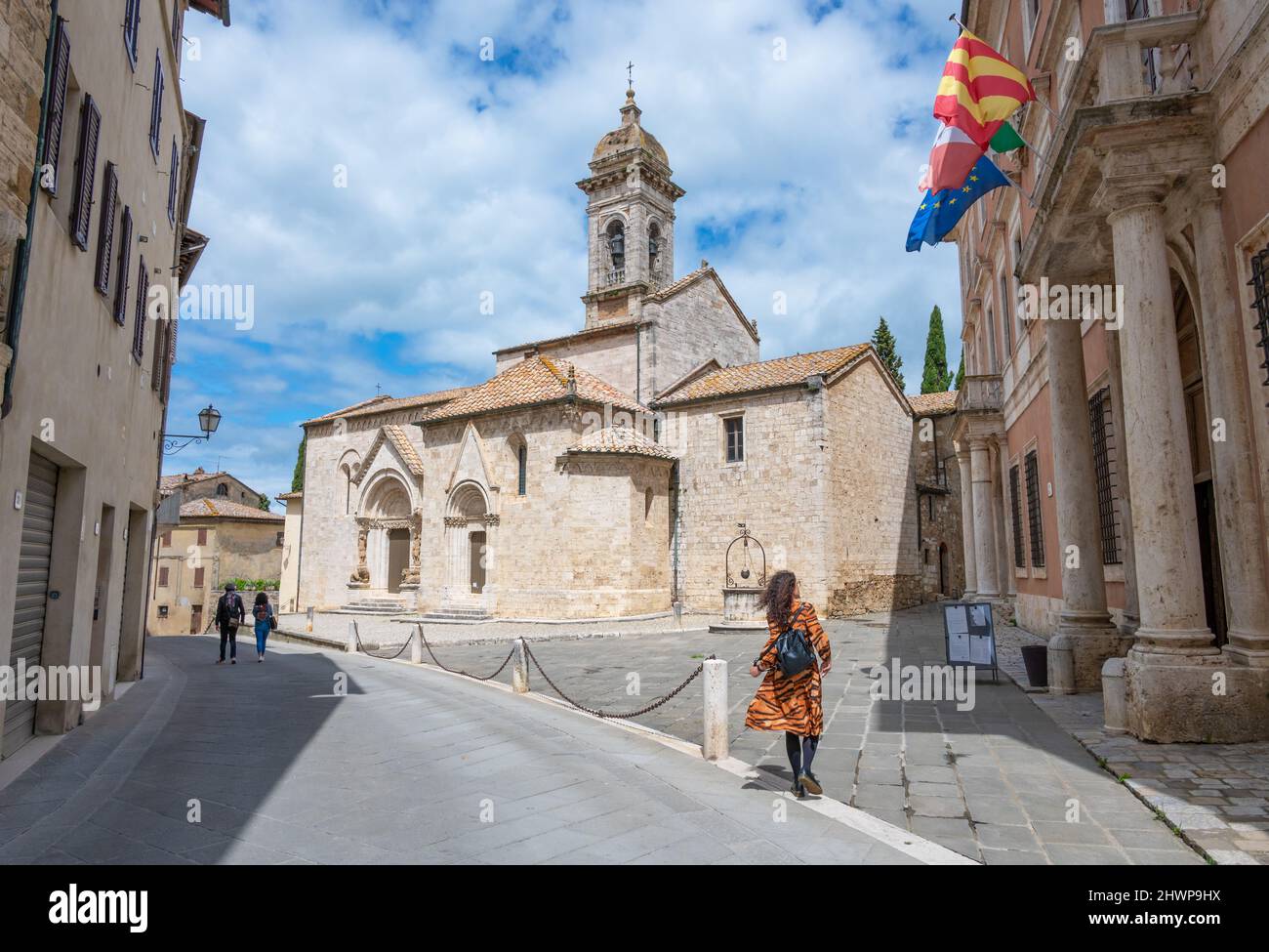 San Quirico d'Orcia (Toscana, Italy) - The renaissance town of Tuscany ...
