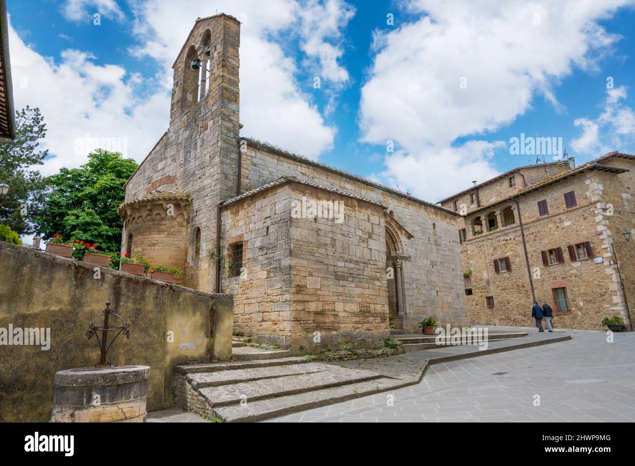 San Quirico d'Orcia (Toscana, Italy) - The renaissance town of Tuscany ...