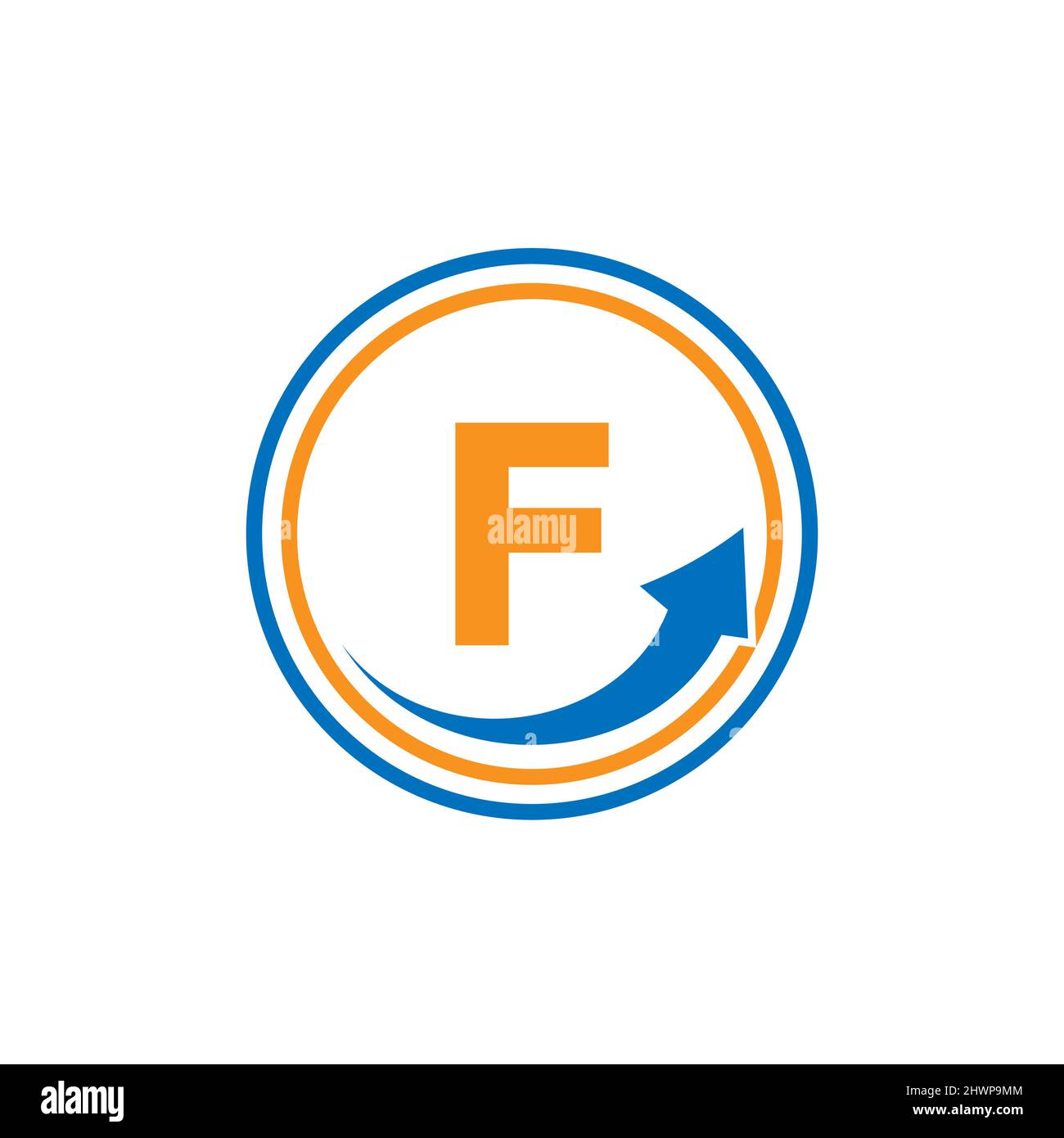 Finance logo with F letter concept. Marketing And Financial Business ...