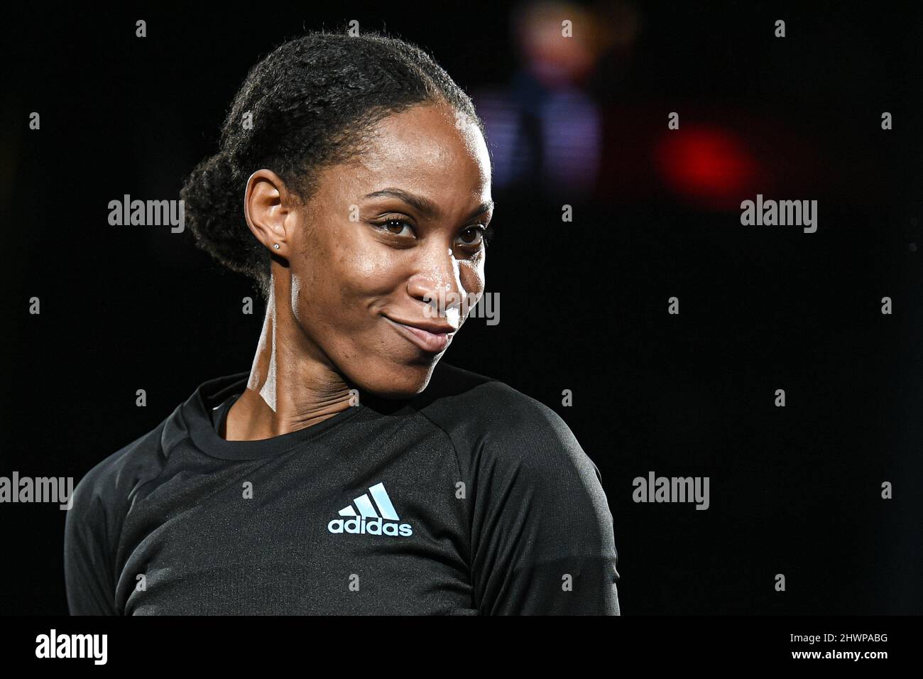 Thea Lafond of Dominica (Women's Triple Jump) competes during the World ...