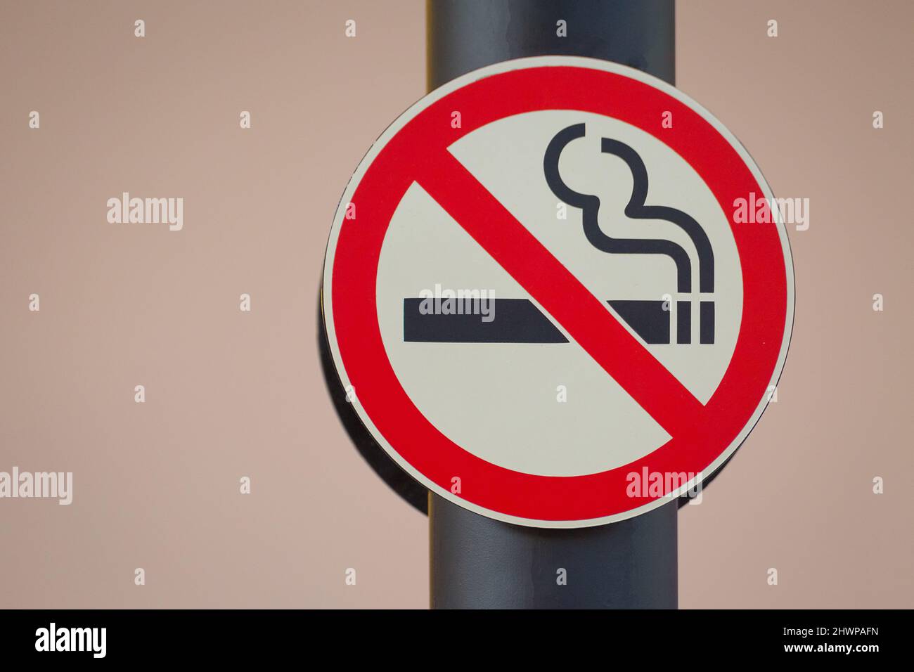 No smoking sign background Stock Photo - Alamy