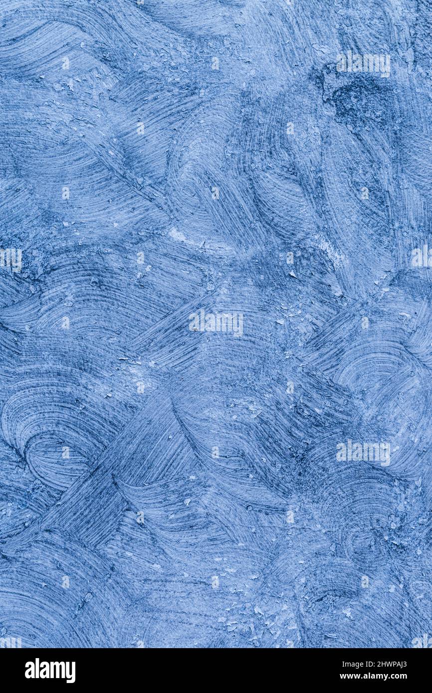 Blue paint wall cement texture background Stock Photo - Alamy