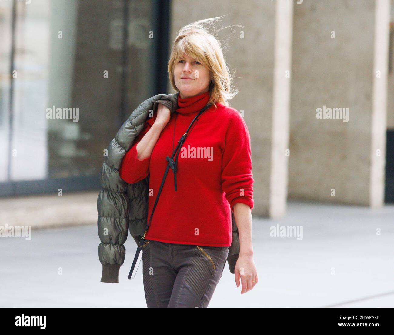 Journalist, Television presenter and author, Rachel Johnson, arrives at ...