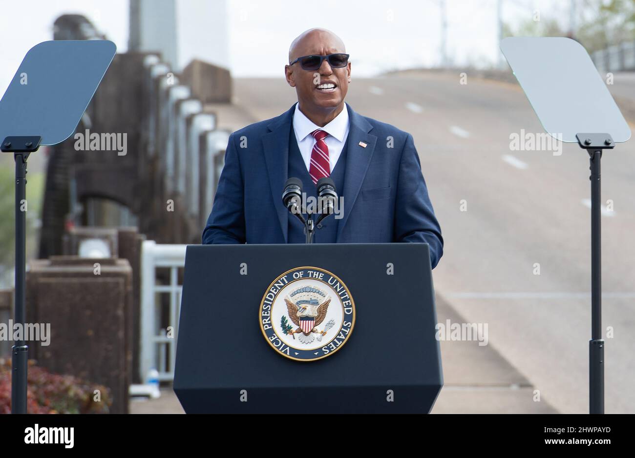 United States Deputy Secretary of Veteran Affairs, Donald Remy, makes ...