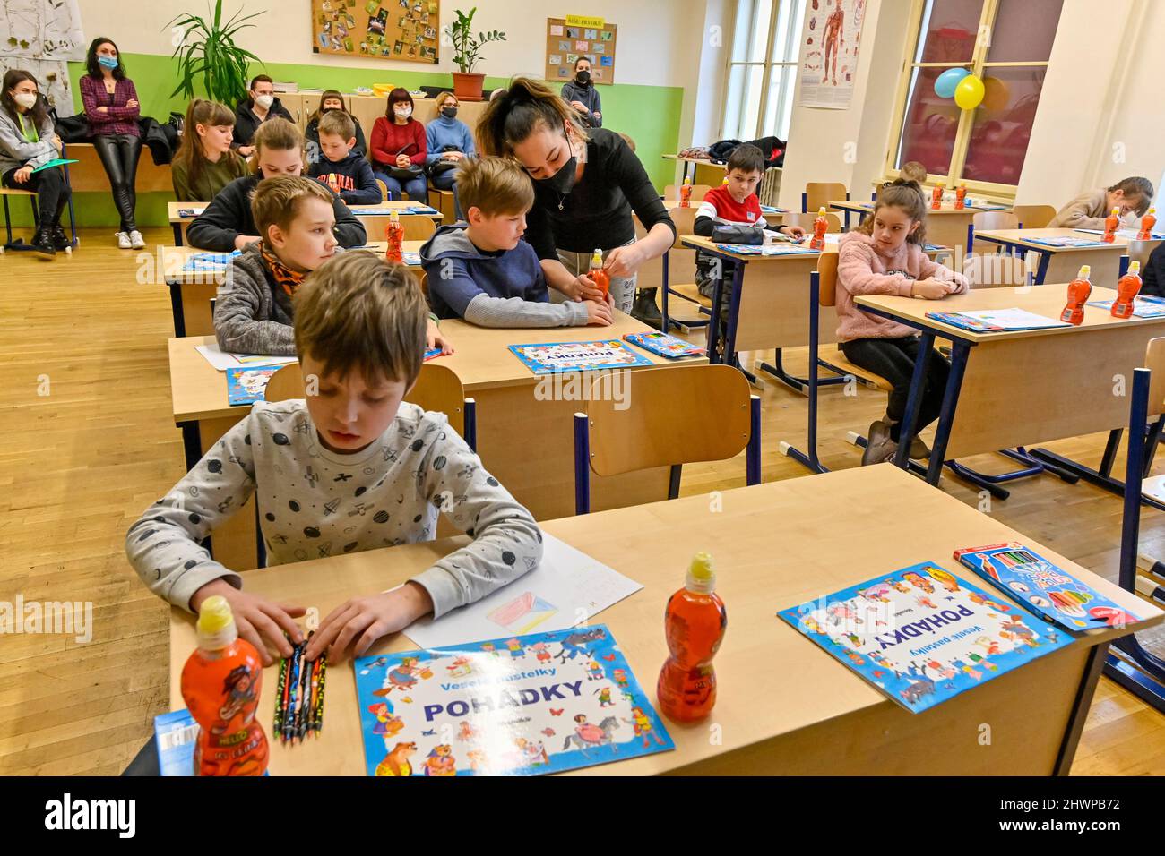 The first Prague single-class school, within the project of "Ukrainian ...