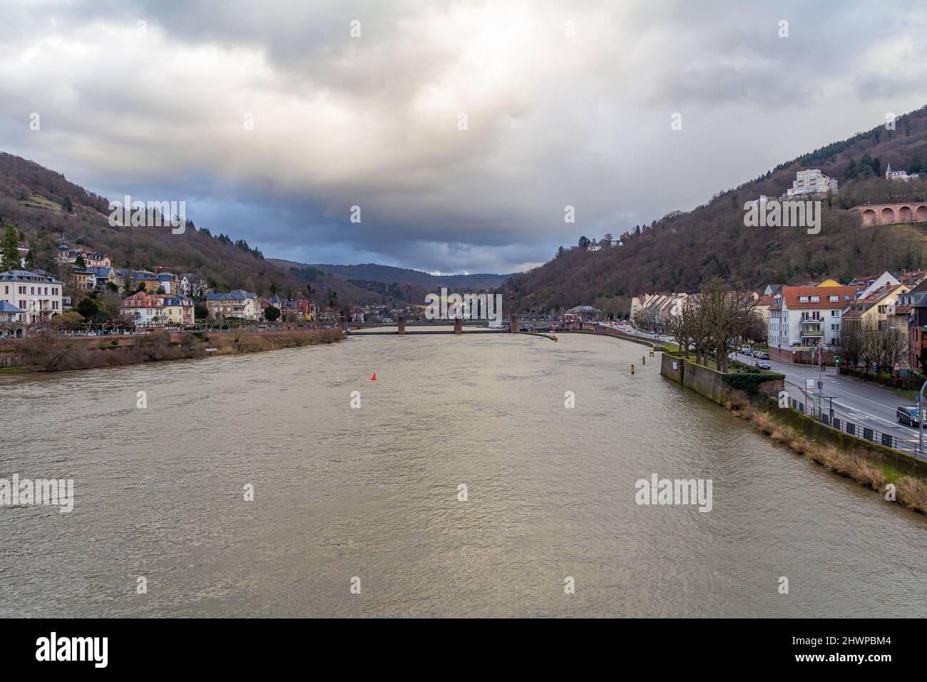 Impression of Heidelberg in Germany at winter time Stock Photo - Alamy